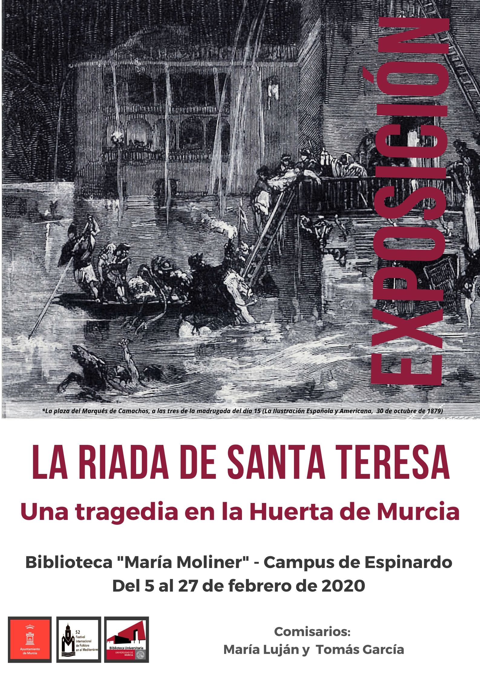 La riada de Santa Teresa 1879: una tragedia en la Huerta de Murcia.